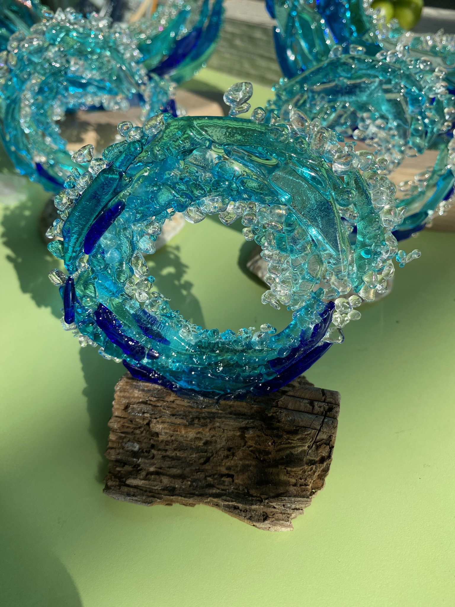 Sea Themed - Lesley O'Brien Glass Art